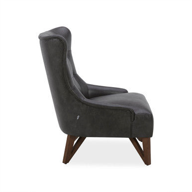 Remington | Wingback Upholstered Lounge Chair – LaHarpe's Office Furniture